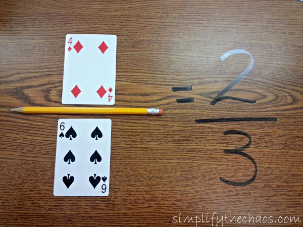 playing cards – simplify the chaos