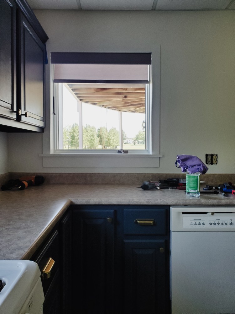 One Week Challenge Week 5 & 6: DIY Window Trim – simplify the chaos