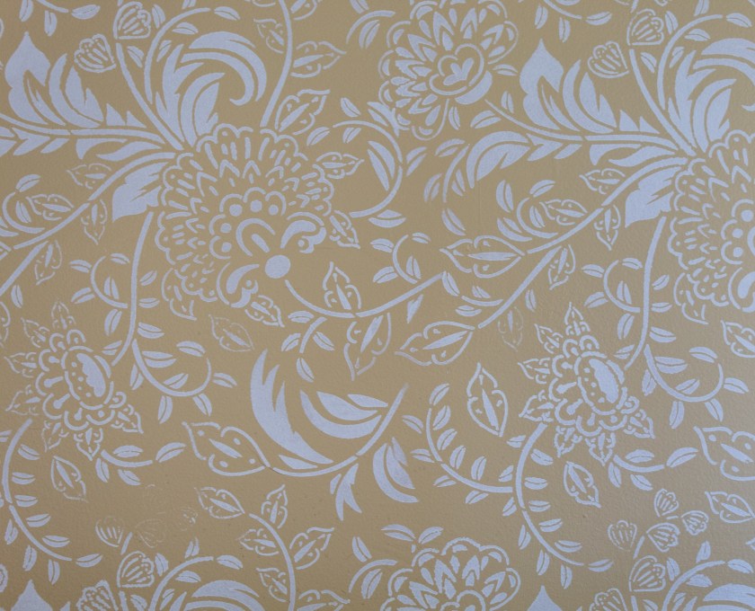 Tutorial: Creating the Look of Wallpaper with a Stencil! – simplify the ...