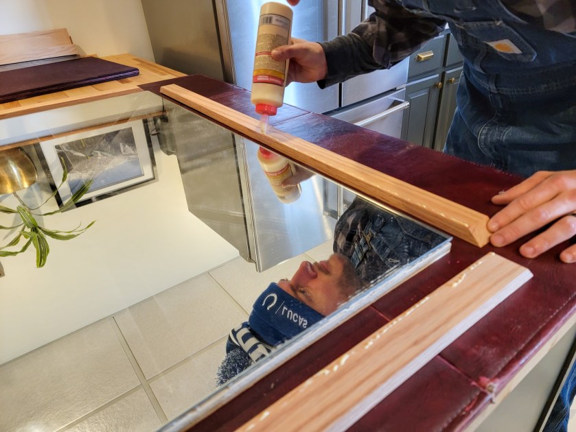 How to Upgrade a Frameless Mirror with a DIY Frame – simplify the chaos